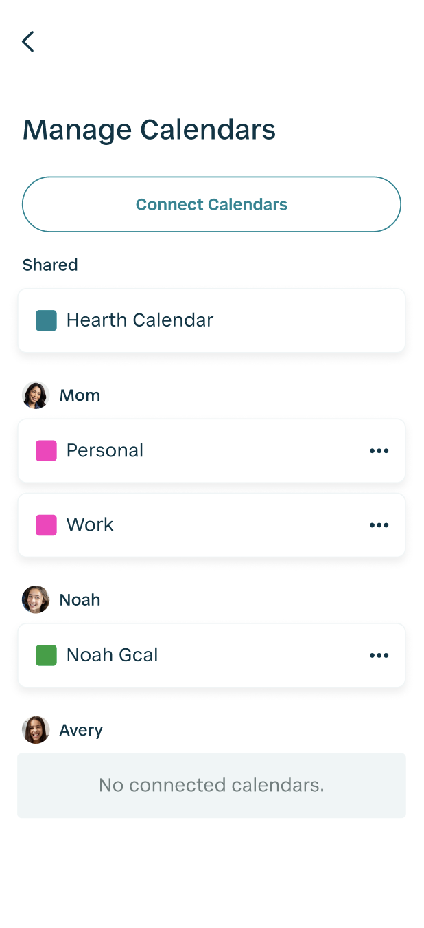 Connecting a General Calendar – Hearth Display